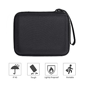 co2CREA Hard Case Compatible with Xvive U3 U3C Wireless Microphone System XLR Transmitter and Receiver