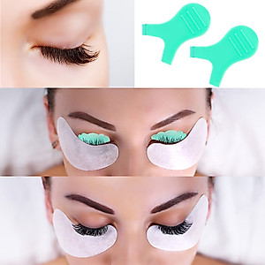 52 Pieces Silicone Eyelash Perming Tool Set Include 20 Pieces Silicone Eyelash Perming Curler, 10 Pieces Y Shape Eyelash Brush, Lift Tool Set,12 Pieces Eyelash Perming Pads