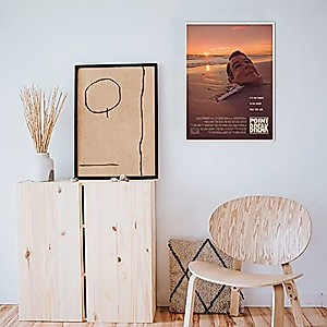 Movie Posters Point Break 1991 Wall Posters Movie Posters 24x36 (2) Wall Art Paintings Canvas Wall Decor Home Decor Living Room Decor Aesthetic 12x16inch(30x40cm) Unframe-Style