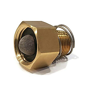 The ROP Shop Garden Hose Inlet Connector, 1/2" MPT x 3/4" FGHT for Annovi Reverberi AR7300