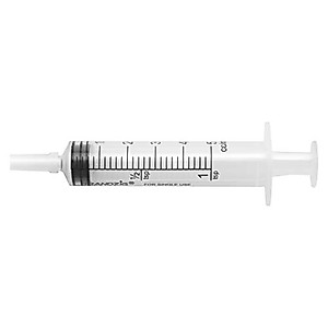 5ml Syringe With Cap (100 Pack) | Oral Dispenser Without Needle, Luer Slip Tip, | Individually Wrapped Medicine Dropper For Infants & Pets