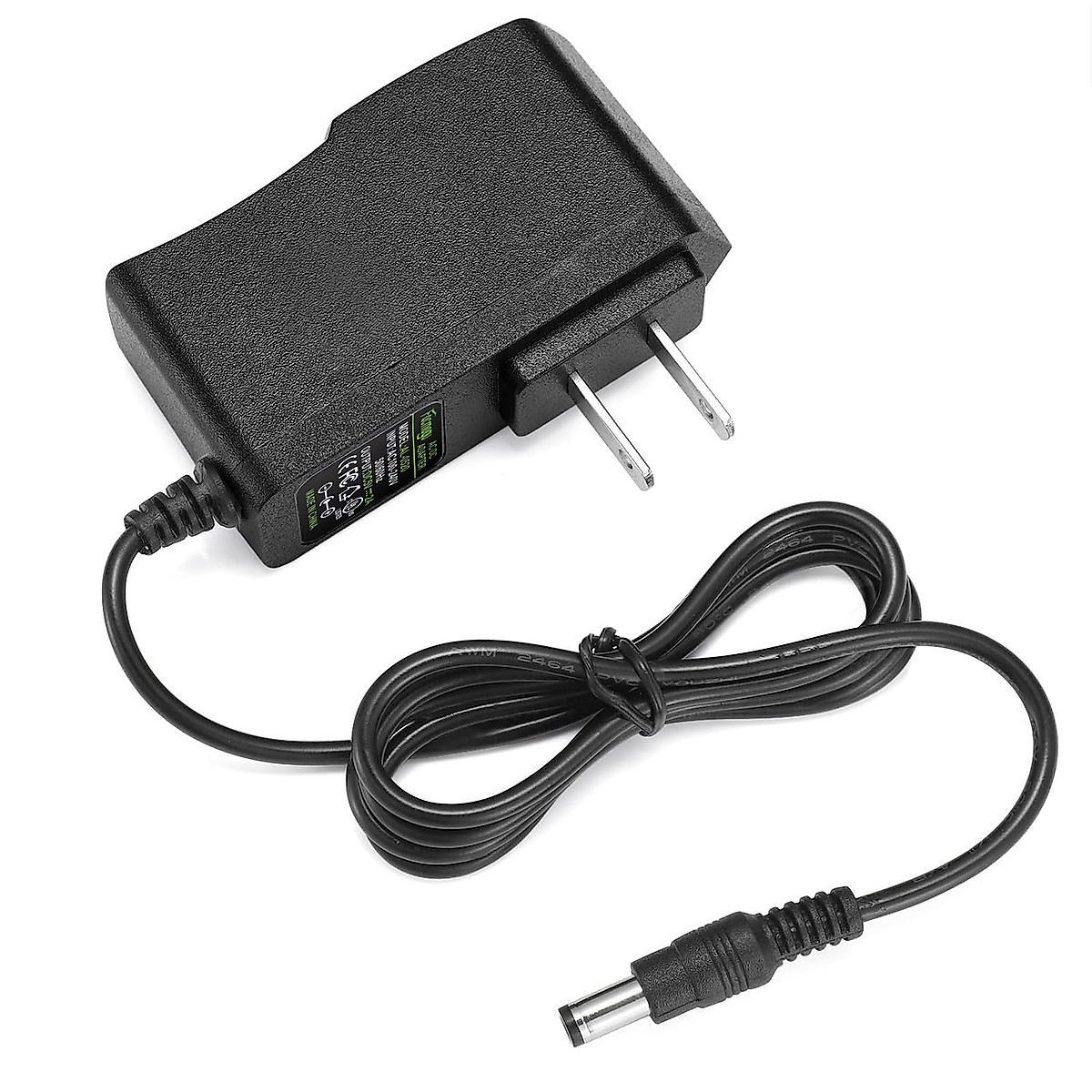 Facmogu 2 Pack DC 5V 2A Power Adapter, AC 100-240V to DC 5V 2A 10W Power Supply Transformers, 5.5 x 2.5mm DC Jack Also Compatible with 5.5x2.1mm Socket