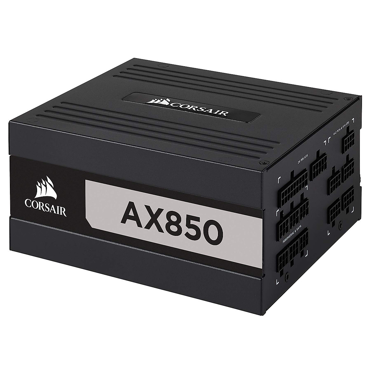 Corsair AX Series, AX850, 850 Watt, 80+ Titanium Certified, Fully Modular Power Supply