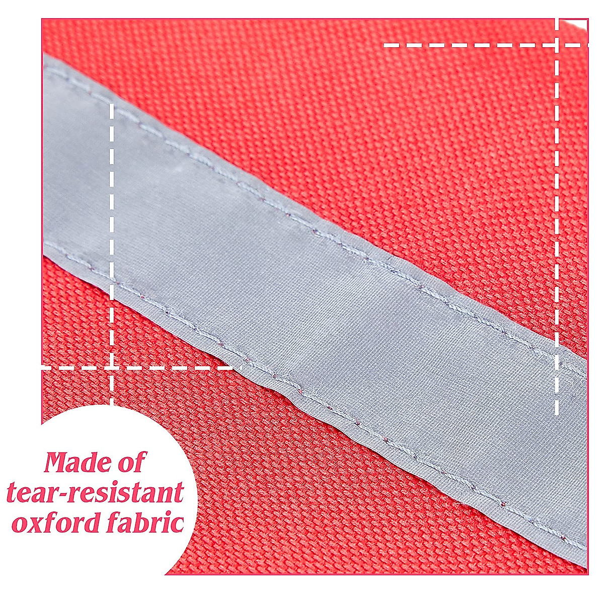 Frienda 2 Pieces Safety Travel Flag for Kayak Canoe Red Warning Flag with Webbing for Kayak SUP Towing Canoes Truck Safety Accessories Kit (Stripe Style)