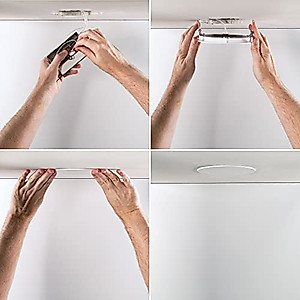 HALO HLBPH6099FS1EMWR Canless Recessed Downlight w/Remote Driver/Junction Box Integrated LED Kit HLBPH Selectable 2700K, 3000K, 3500K, 4000K, 5000K CCT New Construction 6 inch White