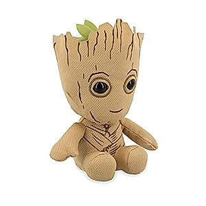 TY Marvel Avengers Groot Regular, Licensed Squishy Beanie Baby Soft Plush Toys, Collectible Cuddly Stuffed Teddy
