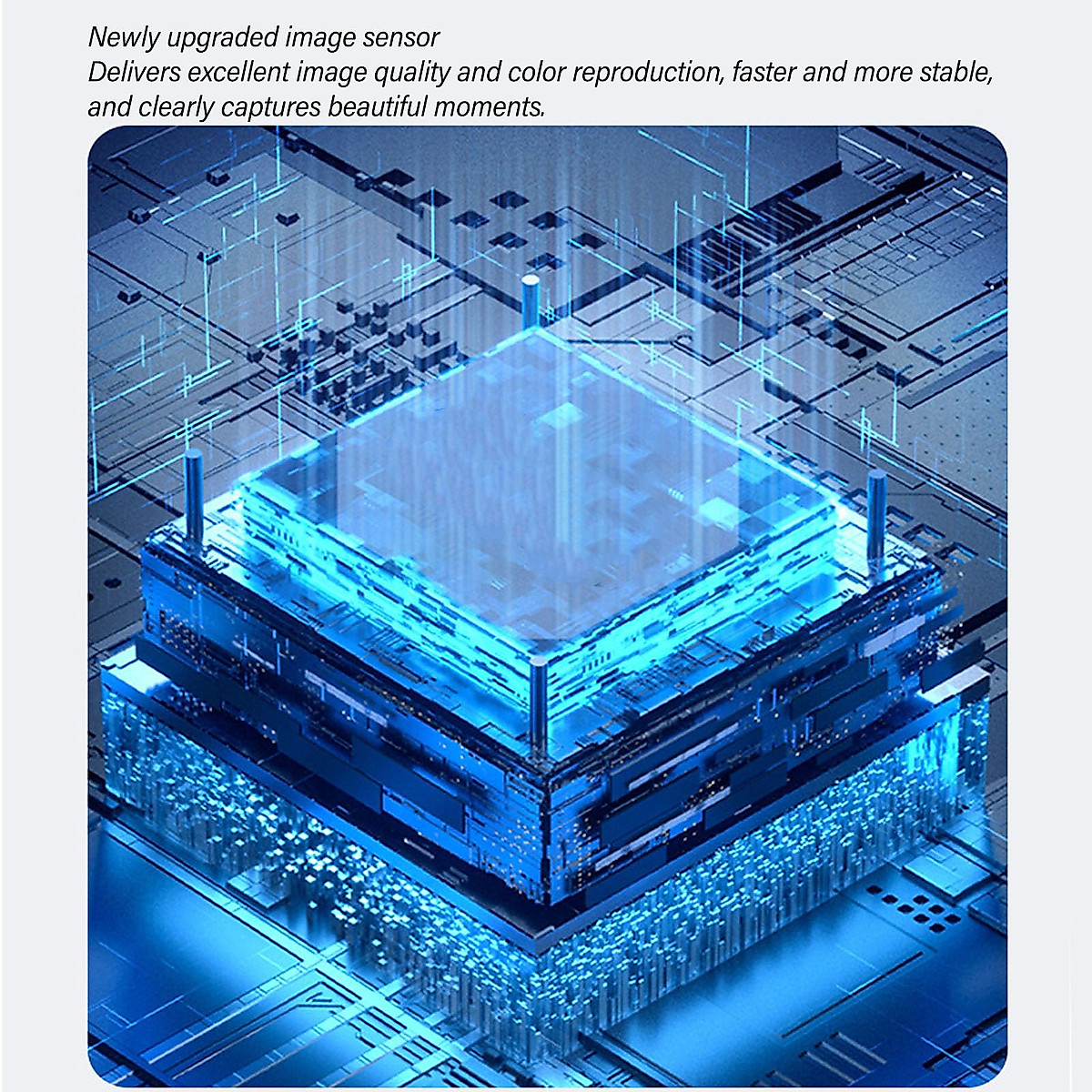 4K Digital Camera, 2.88 Inch IPS Screen, Slim and Lightweight Auto Focus Teen Small Camera, 58MP Auto Exposure for Travel (White)