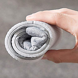 Rocutus 2 Pair Disposable Slippers,Disposable Slippers Bulk Guest Slippers,Travel Portable Polyester-cotton Slippers Home Interior Slippers Hotel Special Anti-skid Shoes Cotton Trailer