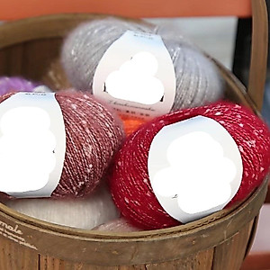 Pearl Mohair Wool Medium Fine Soft Smooth Scarf Sweater Hand Woven Material Bag Knitting Yarn Does Not Shed Wool (Color : 20 Fuchsia)