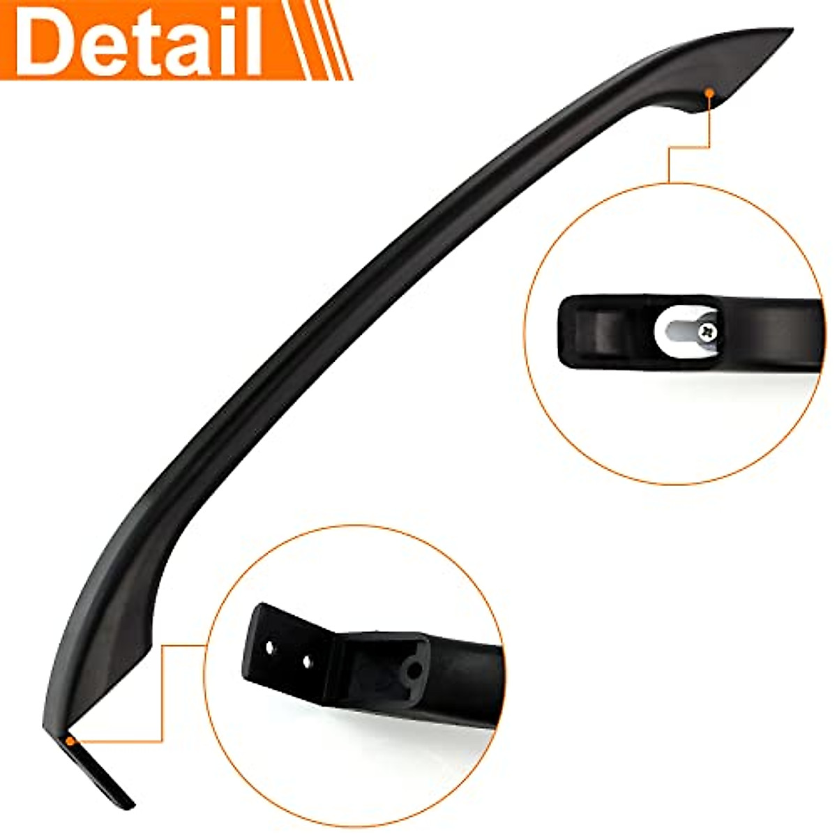 puxyblue Upgraded Plastic 218428121 Frigi-daire Refrigerator Door Handle Compatible for TRO-lux Frigi-daire Kelvi-nator Ken-More GHS2634KE0 BGHS2634KE1 BGHS2634KE2 BGHS2634KP0