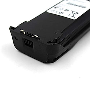 (2-Pack) 7.4V Ni-MH Replacement Battery for Motorola PMNN4077 PMNN4077C, Compatible with XPR6100 XPR6300 XPR6350 PR6380 XPR6500 XPR6550 XPR6580 DP3400 DP3601 DGP4150 DGP6150 XIRP6500, PMNN4066A/4065