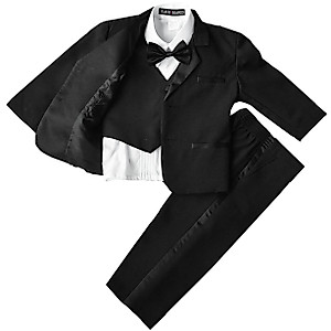 Black n Bianco Boys Infant and Toddlers Black Tuxedo Size 2T