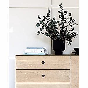 MoHern Black Cabinet Knobs, Dresser Knobs 20 Pack, 1-1/5 inch Matte Kitchen Knobs for Cabinet, Bathroom Cabinet Hardware, Drawer Pulls and Knobs…