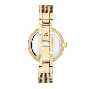 Anne Klein Women's Quartz Metal and Stainless Steel Dress Watch, Color:Gold-Toned