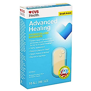 CVS Health Advanced Healing Hydrocolloid Bandages (Small Areas, 2 Pack)