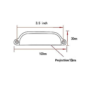 Richelieu Hardware BP2424090140 Montrose Collection 3 9/16-inch (90 mm) Center-to-Center Chrome Traditional Cabinet and Drawer Pull Handle for Kitchen, Bathroom, and Furniture
