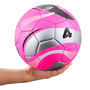 Vizari Hydra Soccer Ball | Synthetic Youth Football Gear | Soccer Training Equipment for Kids | Indoor Outdoor Play | Soccer Training | Gifts for Soccer Lovers | Professional & Adult Soccer Balls