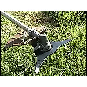 Pool Supply Town 12" x 3T 12-Inch 3 Teeth Heave Duty Steel Brush Cutter Trimmer Weed Eater Blade