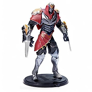 League of Legends, 6-Inch Zed Collectible Figure w/Premium Details and 2 Accessories, The Champion Collection, Collector Grade, Ages 12 and Up