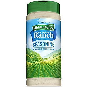 Hidden Valley Ranch Seasoning, Ranch Dressing Dry Mix for Salad Dressing, Gluten Free Salad Dressing, 8 Ounces