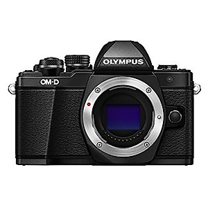 Olympus OM-D E-M10 Mark II Mirrorless Camera (Black) - Body only