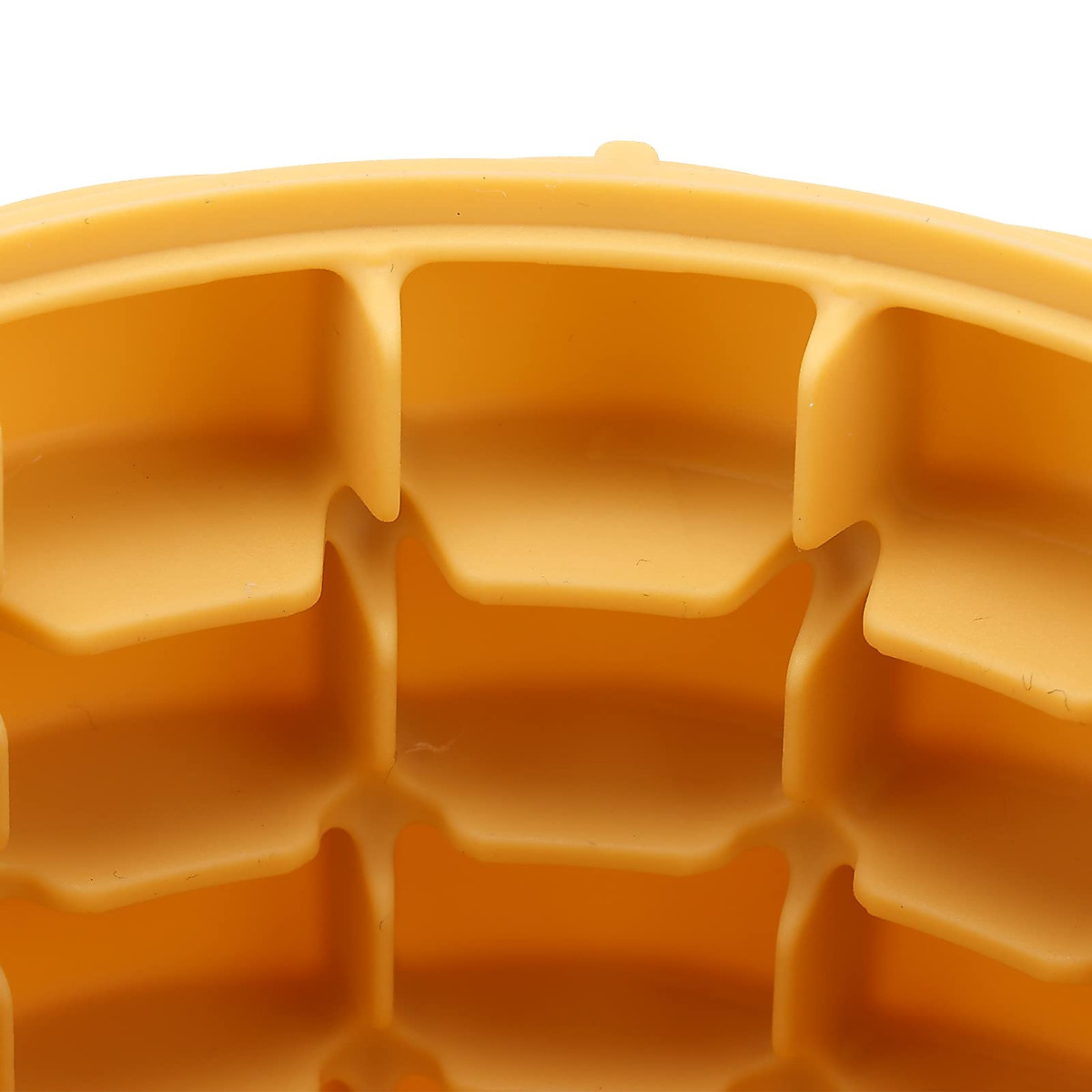 Silicone Pumpkin Ice Bucket with Lid, Portable Cute Small Cooler for Drinks, Parties, Poolside, Easy to, Yellow, Ice Container Ice Buckets for Parties