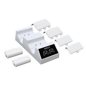 Hyperkin Armor3 Dual Controller Rechargeable Battery Station for Xbox Series X/Xbox One(White) - Xbox Series X