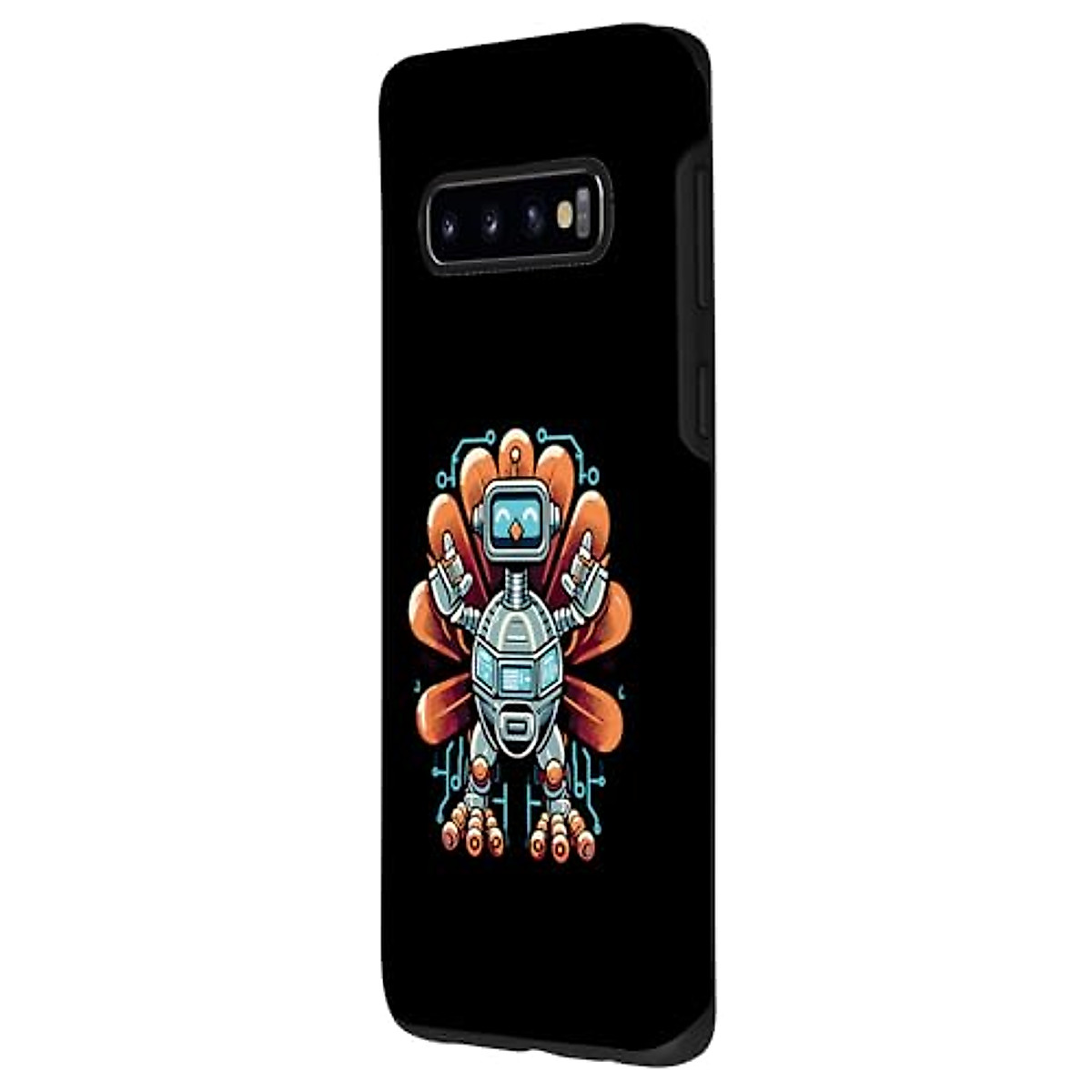 Galaxy S10 Thanksgiving Robotic Turkey s Funny Digital s Roast Turkey Case