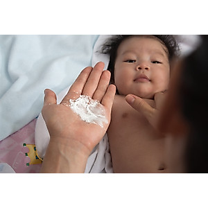 Herbal Baby Powder - All-Natural,Talc-Free Organic Arrowroot, Hypoallergenic, Vegan Made in USA by Safflower Safari