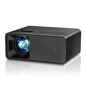 Mini Projector for iPhone, ELEPHAS 2023 WiFi Movie Projector with Synchronize Smartphone Screen, 1080P HD Portable Projector Supported 200" Screen, Compatible with Android/iOS/HDMI/USB/SD/VGA