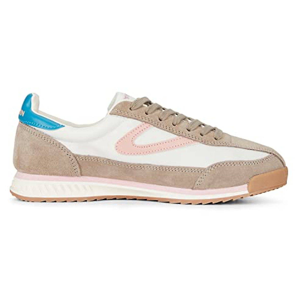 TRETORN Women's Rawlins Casual Lace-Up Sneakers, Taupe, 11