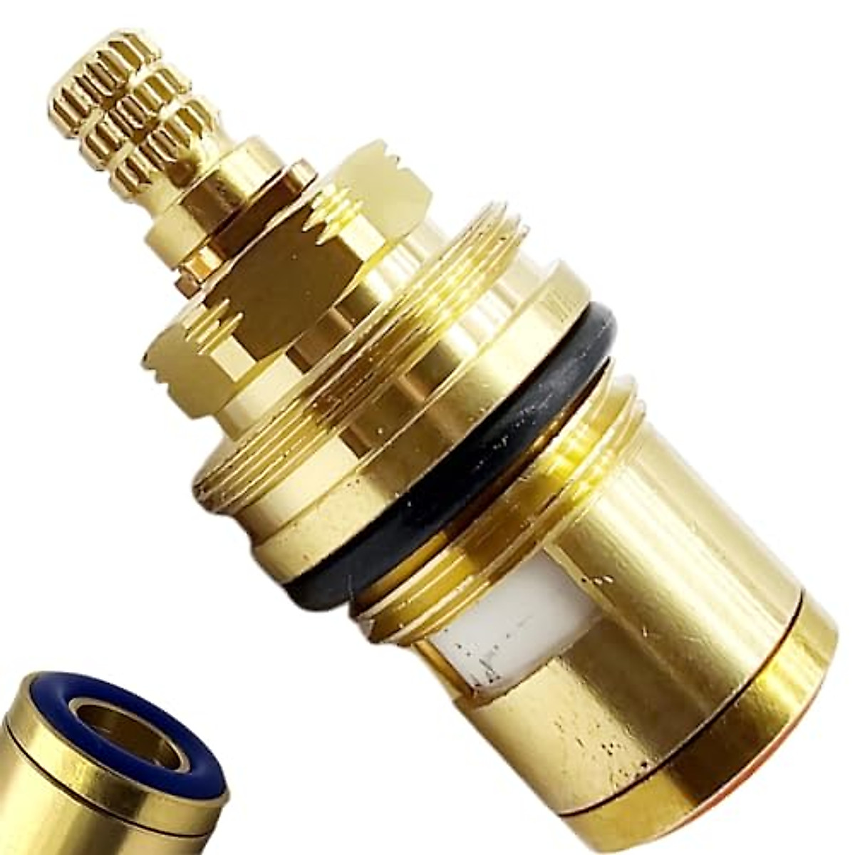 Ceramic Cartridge Assembly Compatible with T&S Brass Faucets Temperature 40F-140F, Pressure 20PSI-125PSI Cold Ceramic Cartridge faucet parts Replace 013788-45