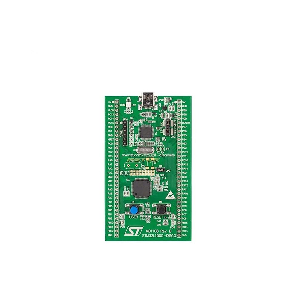 1 Pcs STM32L100C-DISCO Development Boards ARM STM32L100RCT6 MCU Discovery Kit Board