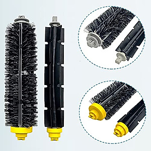 Replacement Parts Kit for irobot Roomba 600 Series 694 676 675 692 695 677 671 655 645 690 680 660 650 620 614 & 500 Series 595 585 564 robot, 2 Bristle & 2 Beater Brush, 6 Filter, 6 Side Brush