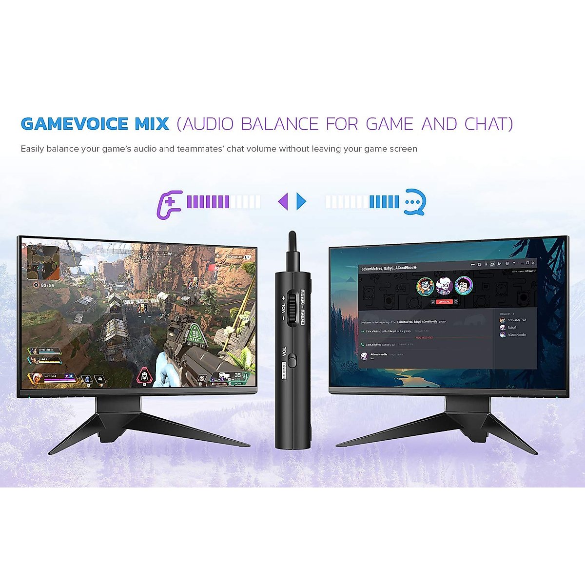 Creative Sound Blaster G3 USB-C External Gaming USB DAC and Amp for PS4, Nintendo Switch, Ft. GameVoice Mix (Audio Balance for Game/Chat), Mic/Vol Control and Mobile App Control, Plug-and-Play