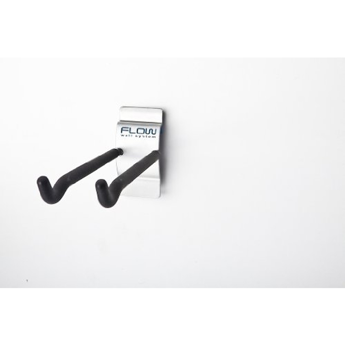 Flow Wall FSH-036-4 8-Inch Hook Add-on Accessory for Garage Organization Systems, Silver