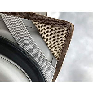 Sprinter & Mercedes RV Windshield Cover Sun Shade Material - Not Solid (Beige)