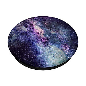 Extreme Galaxy Stars Cute Nebula Black PopSockets PopGrip: Swappable Grip for Phones & Tablets