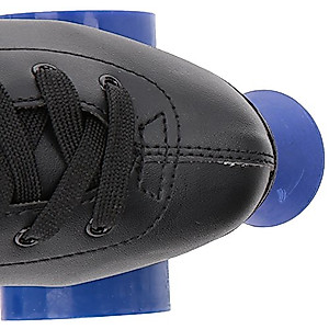 CHICAGO Skates Premium Black Quad Roller Skates for Boys and Men Beginners Classic Adjustable High-Top Design for Indoor or Outdoor Skates and Roller Derby