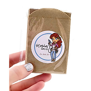 50 Mini Kraft Paper Bags - 4" x 2.5" DIY Craft Supplies Cutlery Bag Party Favor