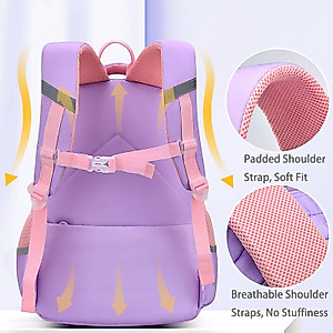 Aeafvot Cute Backpack Travel Backpacks Bookbag for Boys Girls Fashion Students School Bag Durable Water Resistant Rainbow Backpack Navy Large