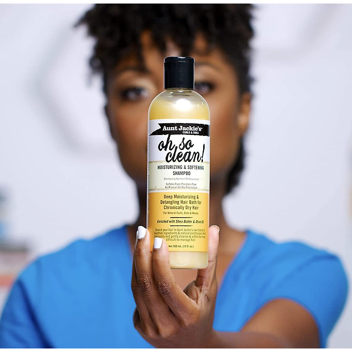 Aunt Jackie's oh so clean! 6oz - Moisturizing & Softening Shampoo