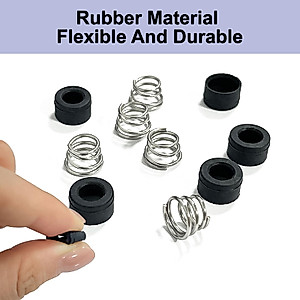 RP4993 Replacement 5 Pcs Seats 5 Pcs Springs Faucet Repair Kit Faucet Stem Assembly for Delta Two Handle Single Handle Faucets