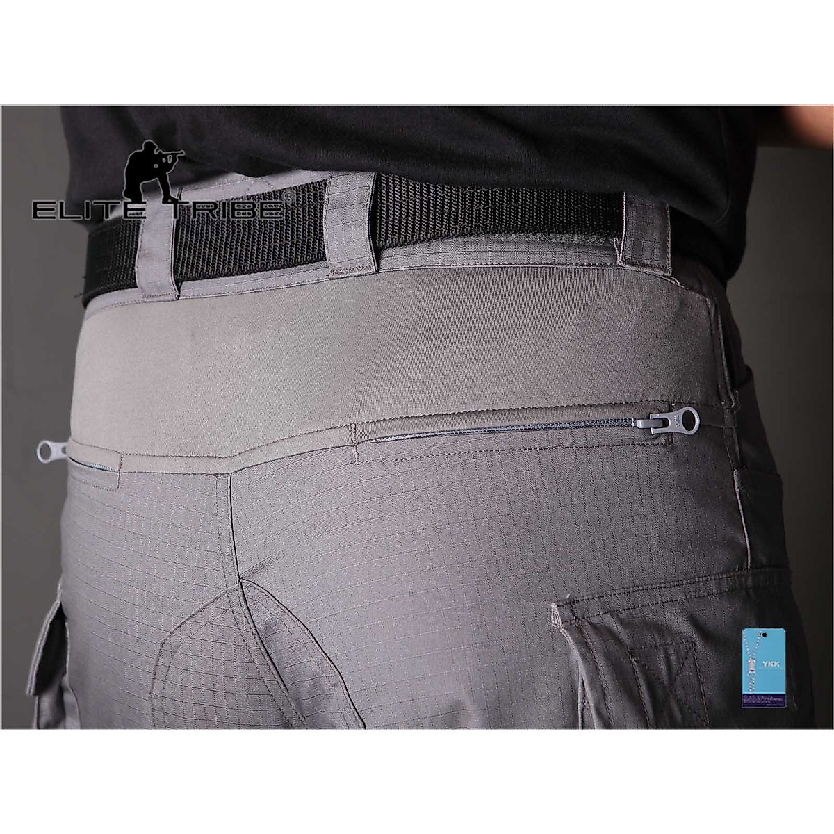 Emerson Airsoft Hunting Tactical Pants Combat Gen3 Pants with Knee Pads (US, Alpha, Large, Regular, Regular, Wolf Gray)