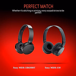 Replacement Ear Pads for Sony MDR-XB650BT, Ear Cushion for Sony MDRXB650BT 650B Sony MDR-ZX110 Headphone by Krone Kalpasmos