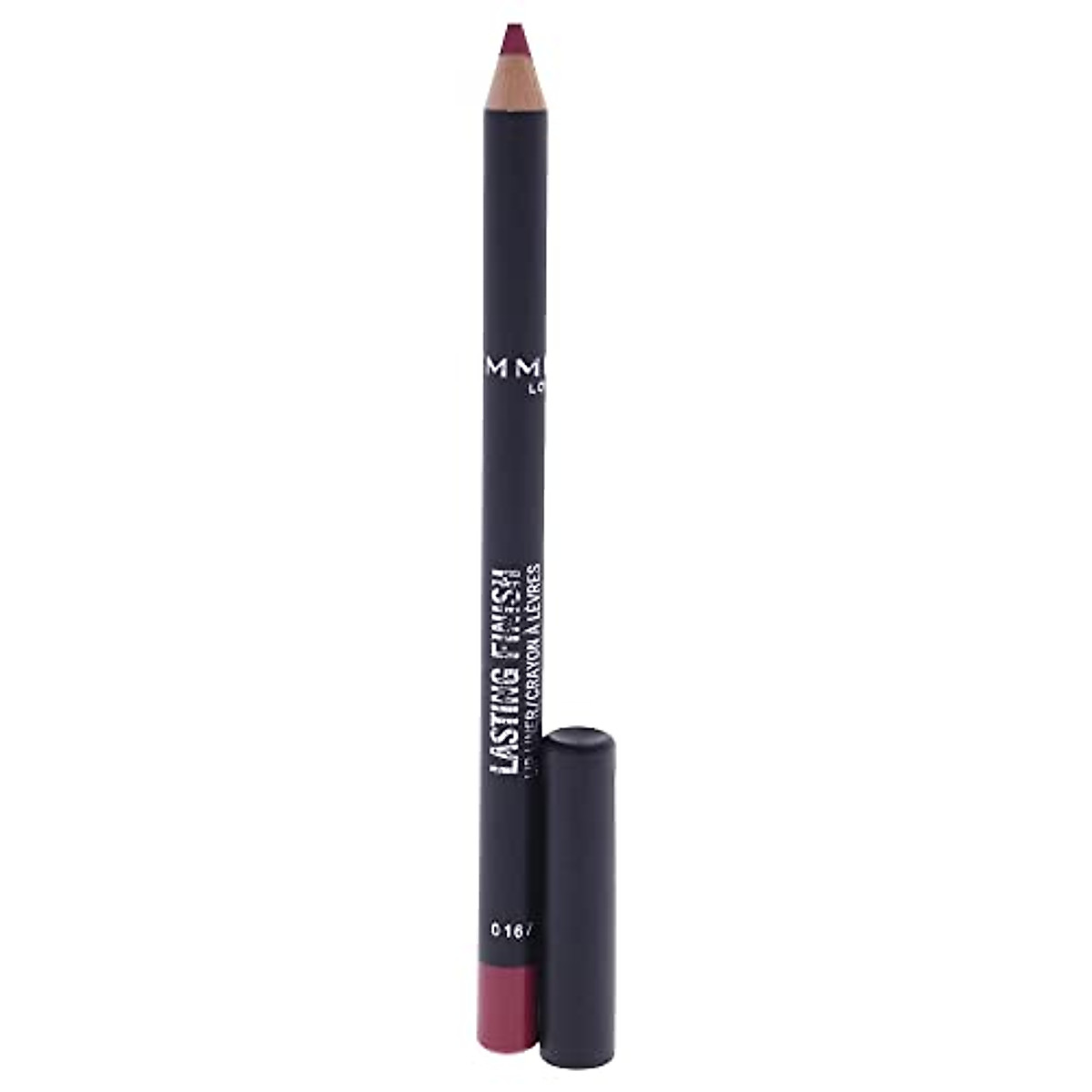 Rimmel Lasting Finish 8HR Soft Lip Liner Pencil - Vibrant, Blendable Formula to Lock Lipstick in Place for 8 Hours - 125 Indian Pink, .04oz