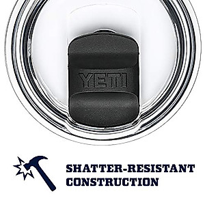 YETI Rambler 20 oz Tumbler, Stainless Steel, Vacuum Insulated with MagSlider Lid, Black