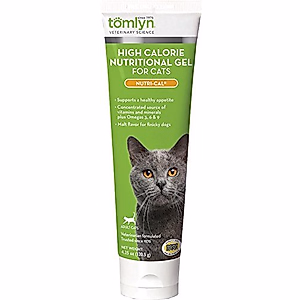 Tomlyn High Calorie Nutritional Gel for Cats, (Nutri-Cal) 4.25 oz
