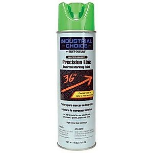 Marking Spray Paint Fluoresecent Green 17 Oz (Pack Of 12)