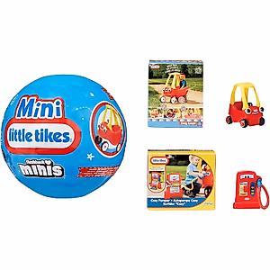MGA's Miniverse Little Tikes Minis - 2 Little Tikes Minis in Each Pack, Blind Packaging Doubles as Display, Retro Nostalgia, Collectors Ages 3 4 5 6
